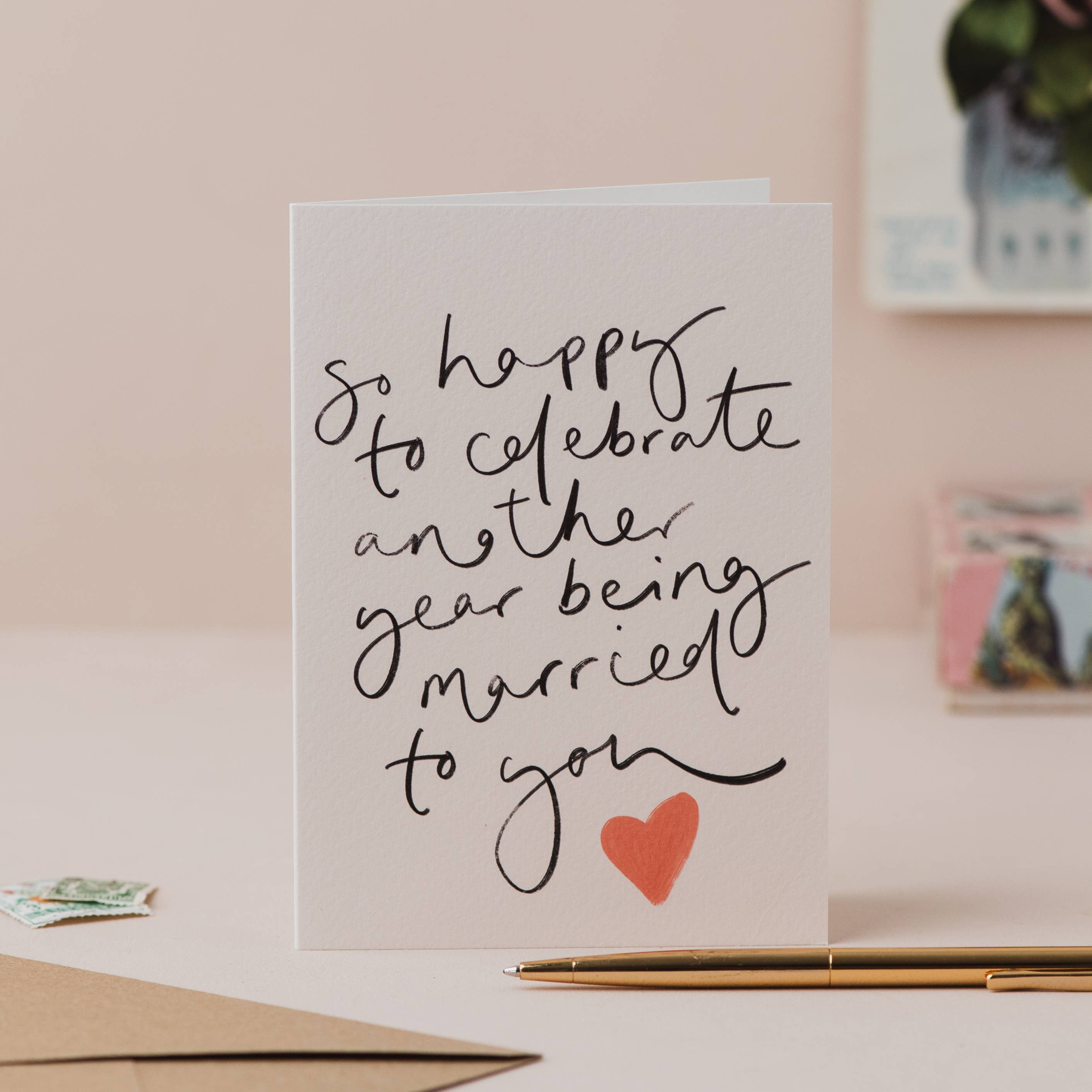 celebrate another year married...' Anniversary Card: Cellophane – Iris ...